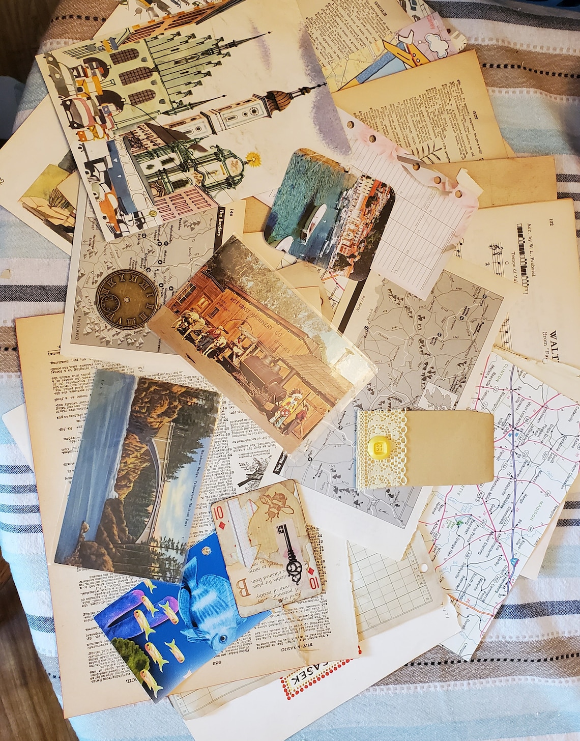 travel-themed-junk-journal-kit-etsy