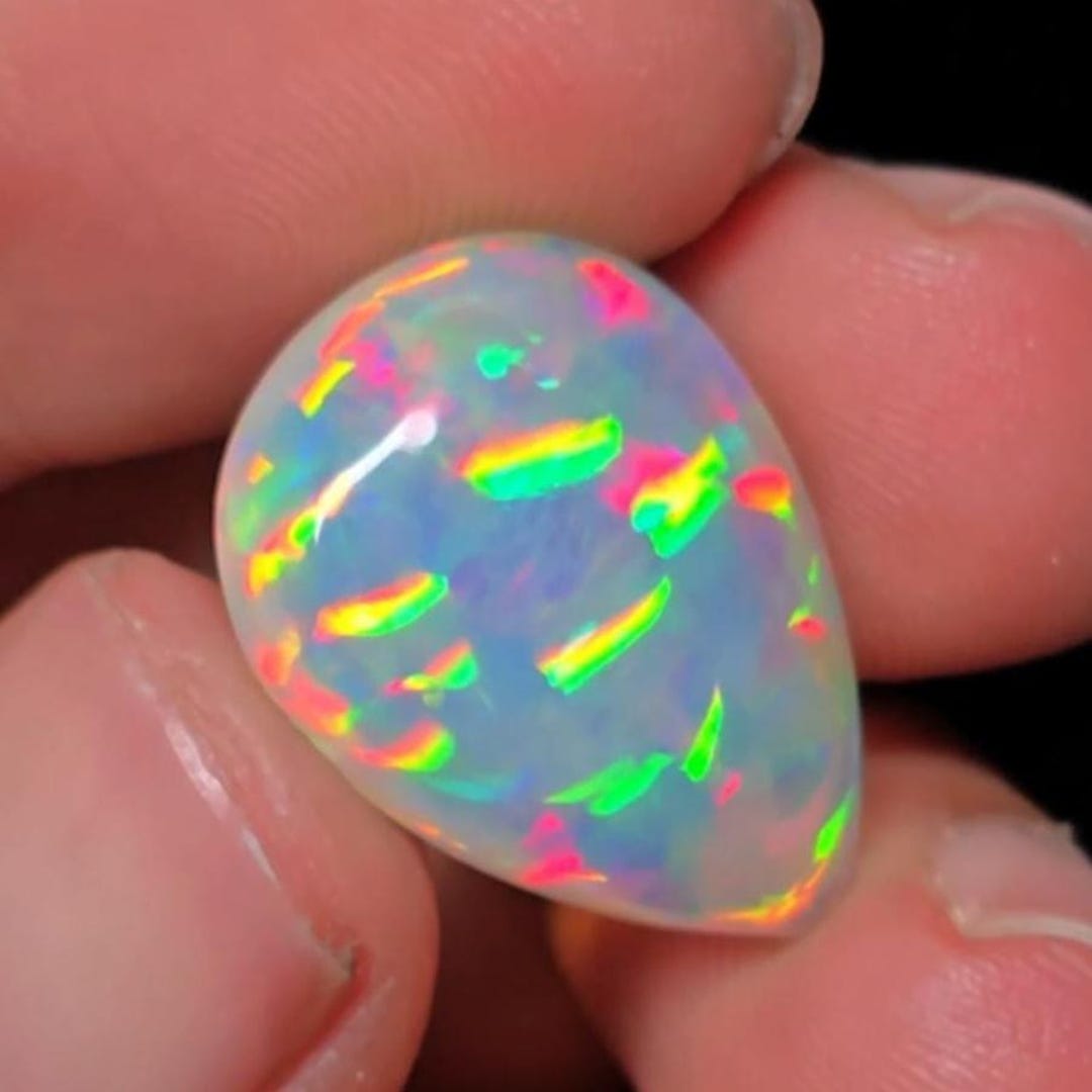 9 Crt AAA+ One Quality 100% Natural Ethiopian Opal Dot Fire Wello Fire ...