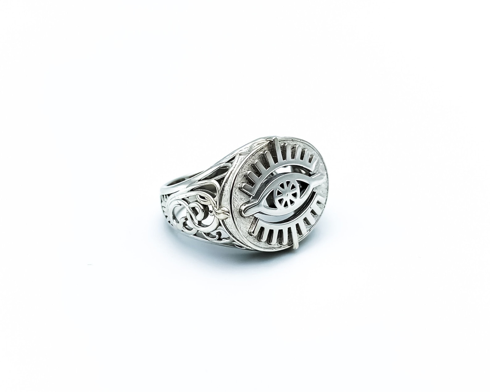 Evil Eye Ring - Etsy