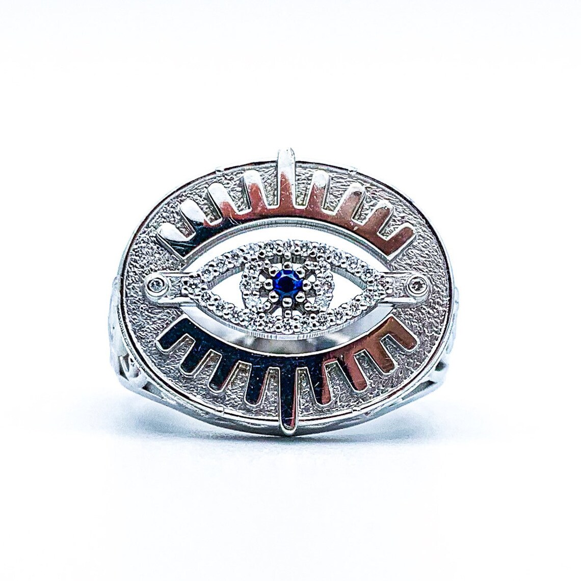 Evil Eye Ring - Etsy