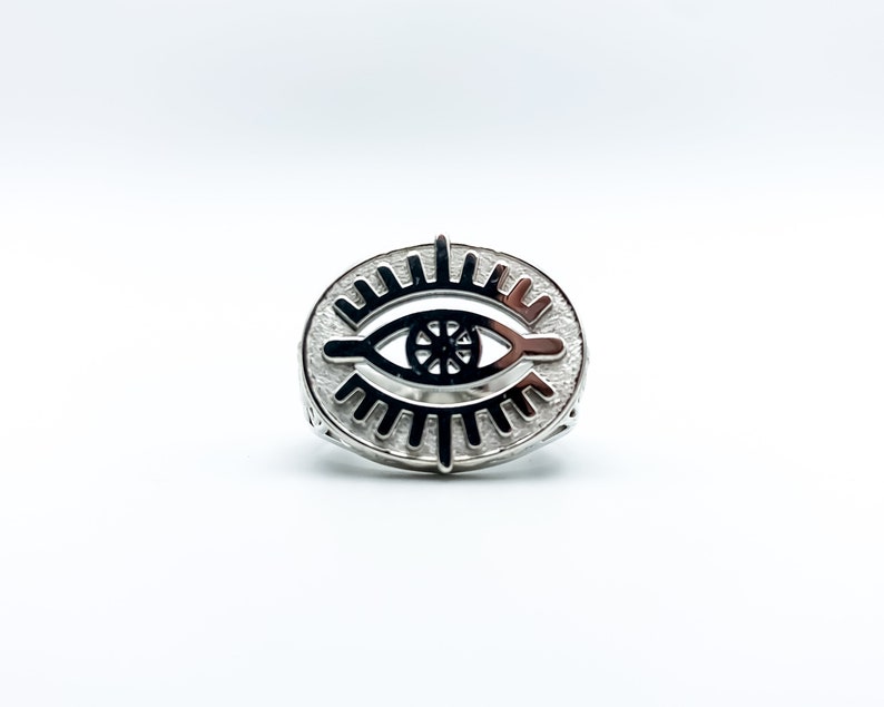 Evil Eye Ring - Etsy