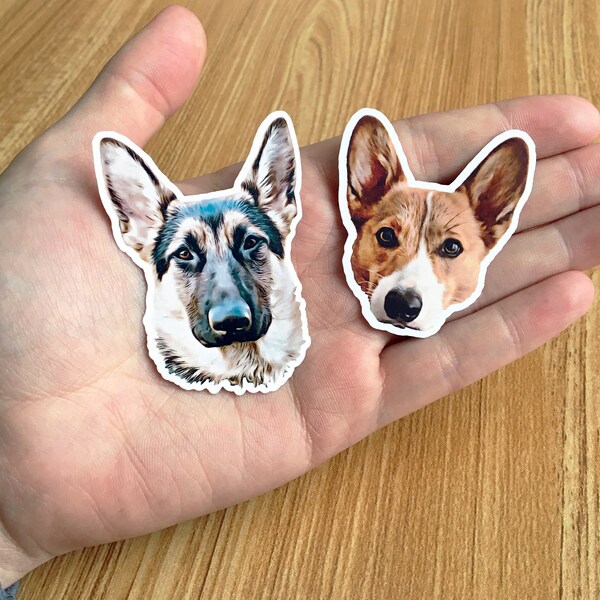 Pet Stickers - Etsy