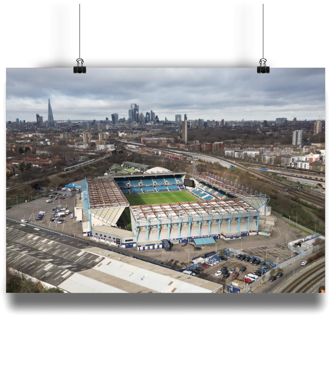 The Den Prints Now Available, Great Gift for Any Millwall Football Club ...