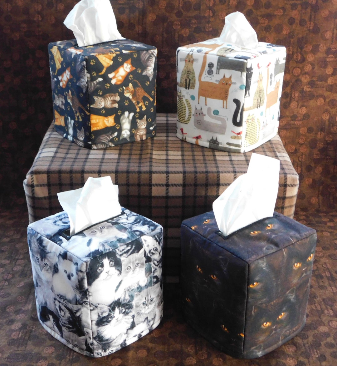Cats and Kittens Tissue Box Covers - Etsy