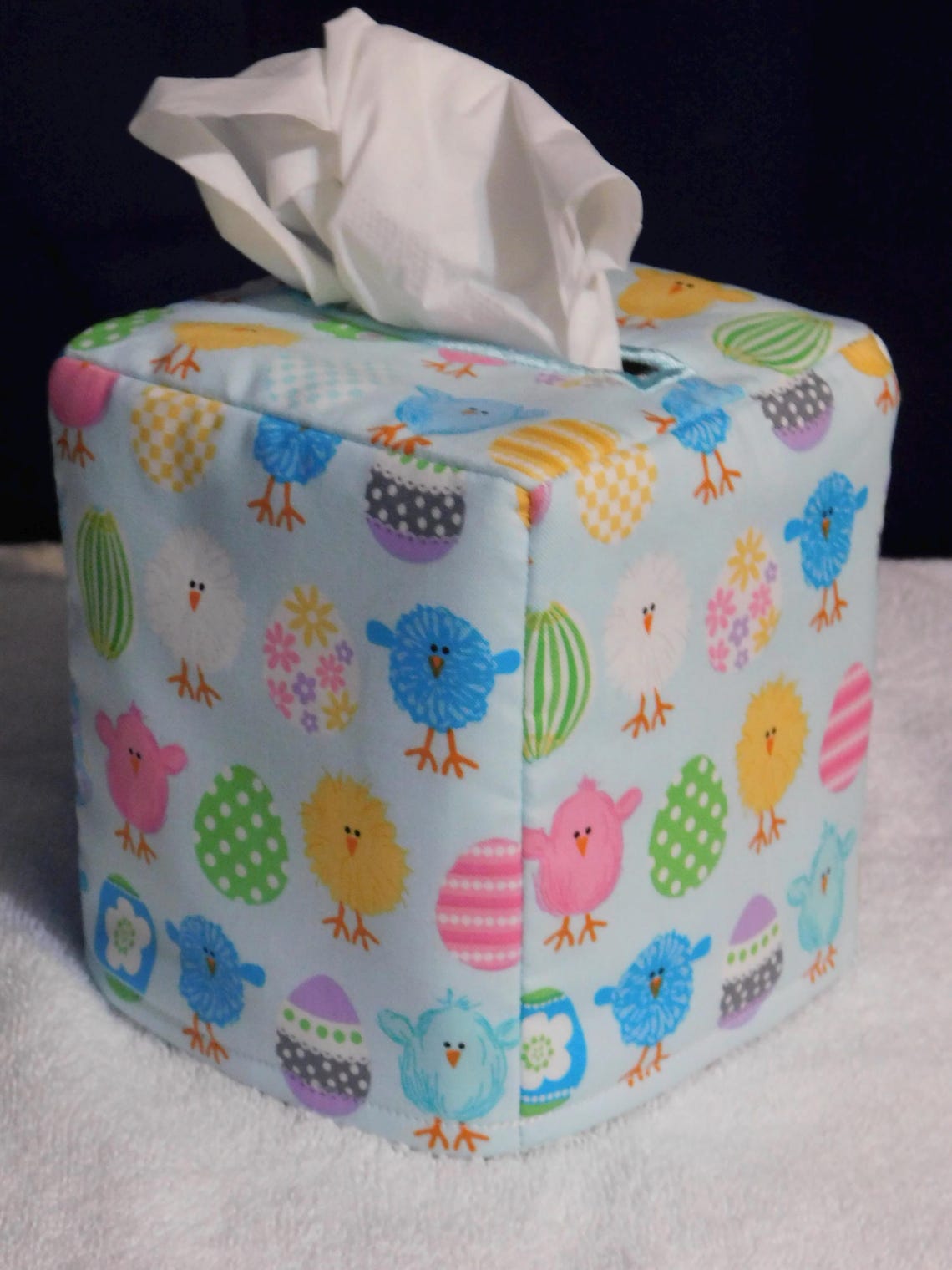 Easter Fabric Themed Tissue Box Covers - Etsy