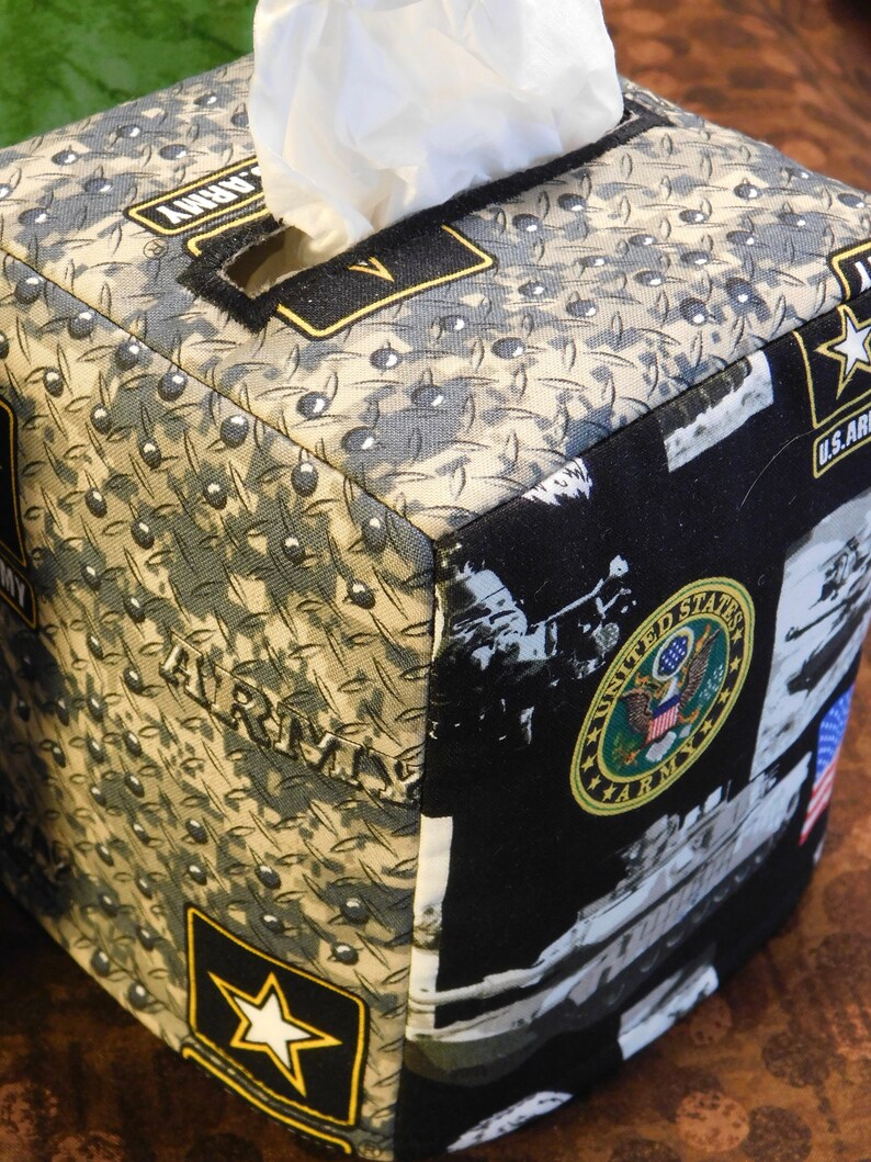 Military Themed Tissue Box Covers - Etsy