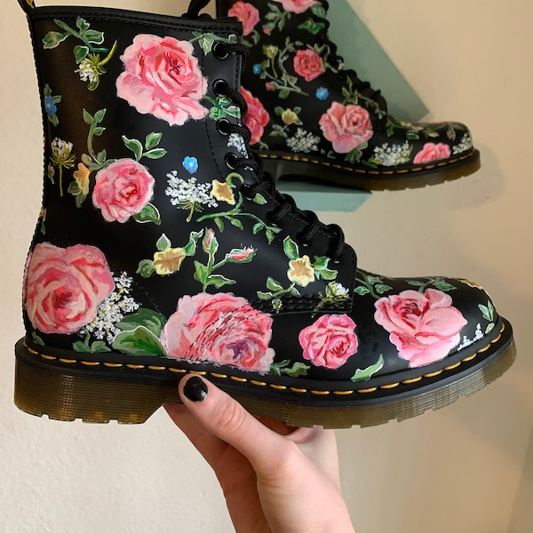 Hand Painted Shoes - Etsy