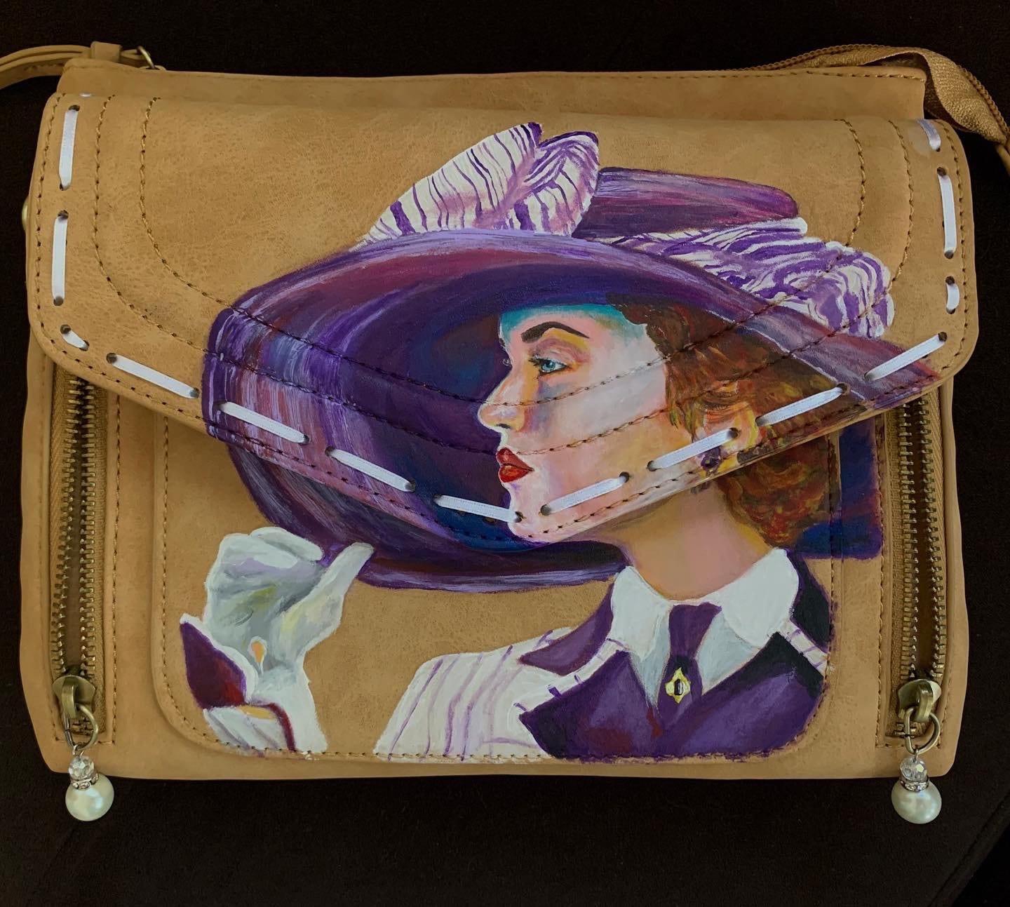 CUSTOM Hand-painted Purses / Customer Provides the Purse - Etsy