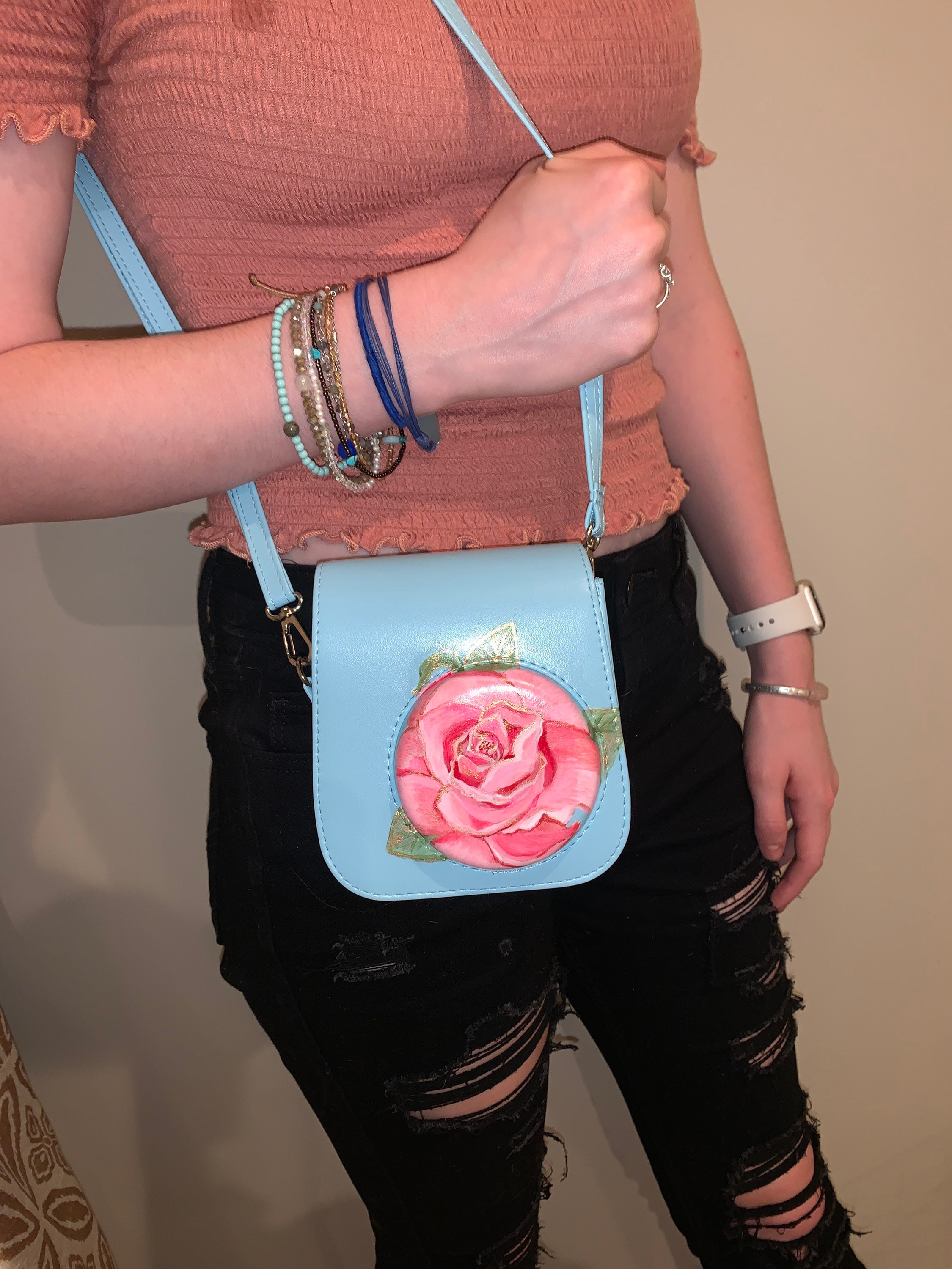 CUSTOM Hand-painted Purses / Customer Provides the Purse - Etsy