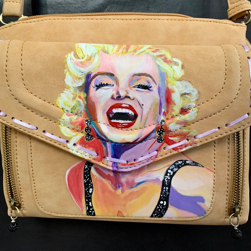 Hand Painted Purse - Etsy