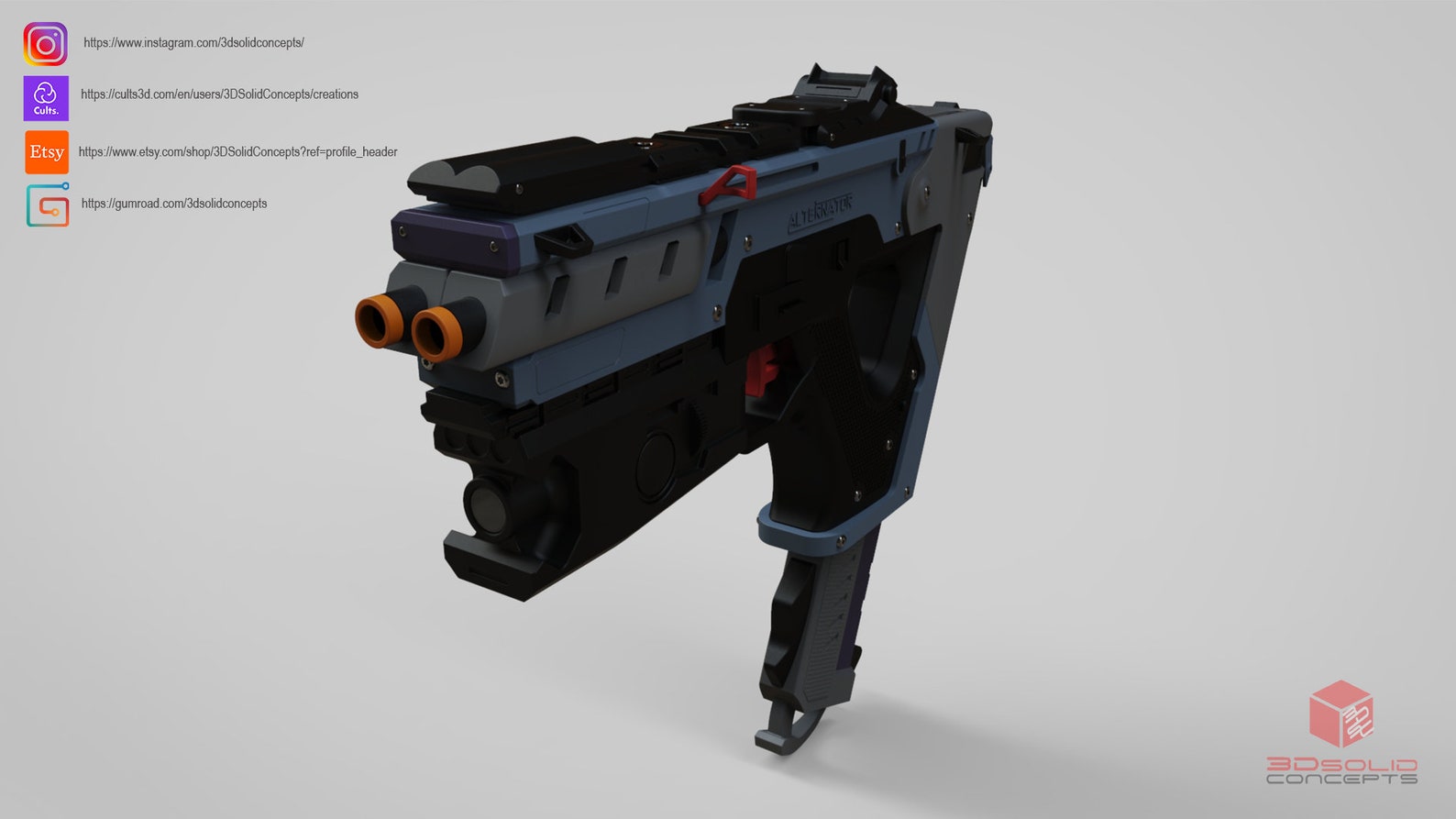 High Detail Apex Legends Alternator SMG Cosplay Prop Fan-art - Etsy Canada