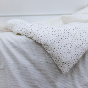 Wildflower Toddler Bedding, Dainty Floral Crib Bedding Set, Flower Baby ...