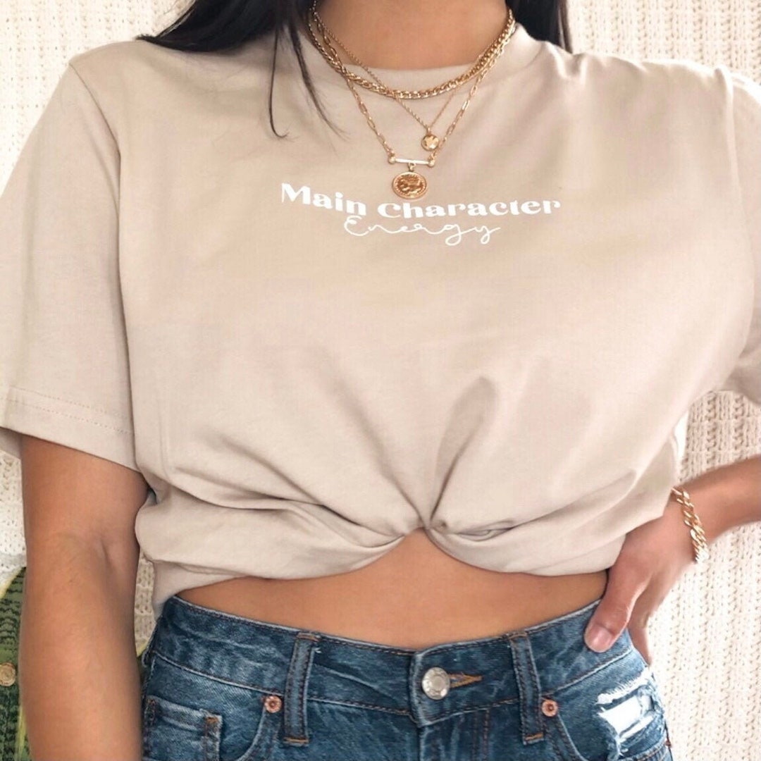 Main Character Energy, Main Character Energy Tshirt, Main Character Tee ...