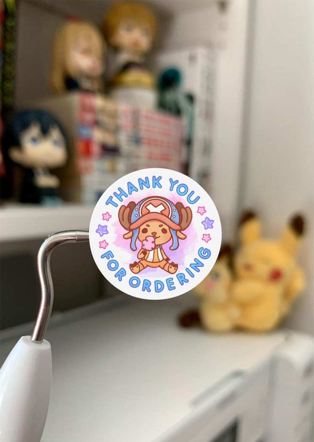 One Piece Tony Tony Chopper Thank You Stickers: Anime Art Labels - Etsy