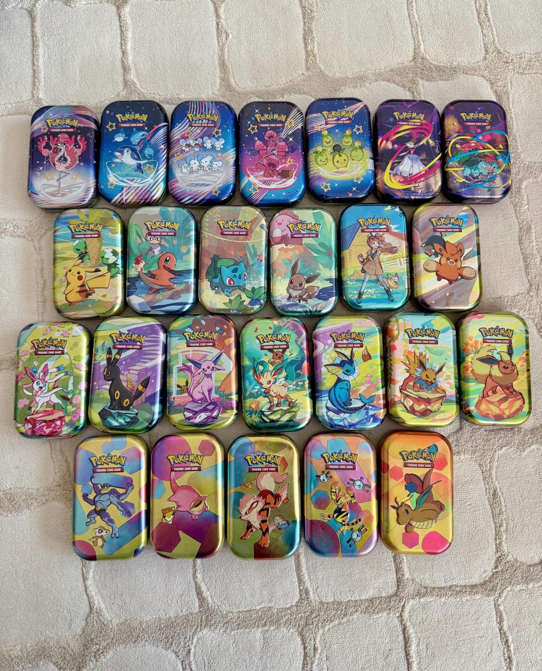 Pokemon Mini Tin! 1 Ultra Rare + 40-card Pokemon Bulk Cards Lot - Etsy