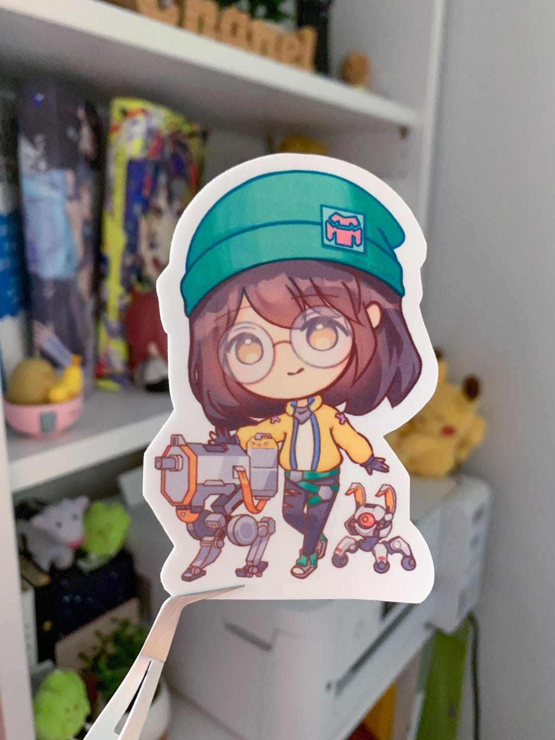 Valorant Killjoy Chibi Fanart | Die-cut Sticker for Planner, Journal ...