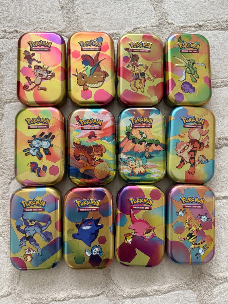 Pokemon Mini Tin! 1 Ultra Rare + 40-card Pokemon Bulk Cards Lot - Etsy ...