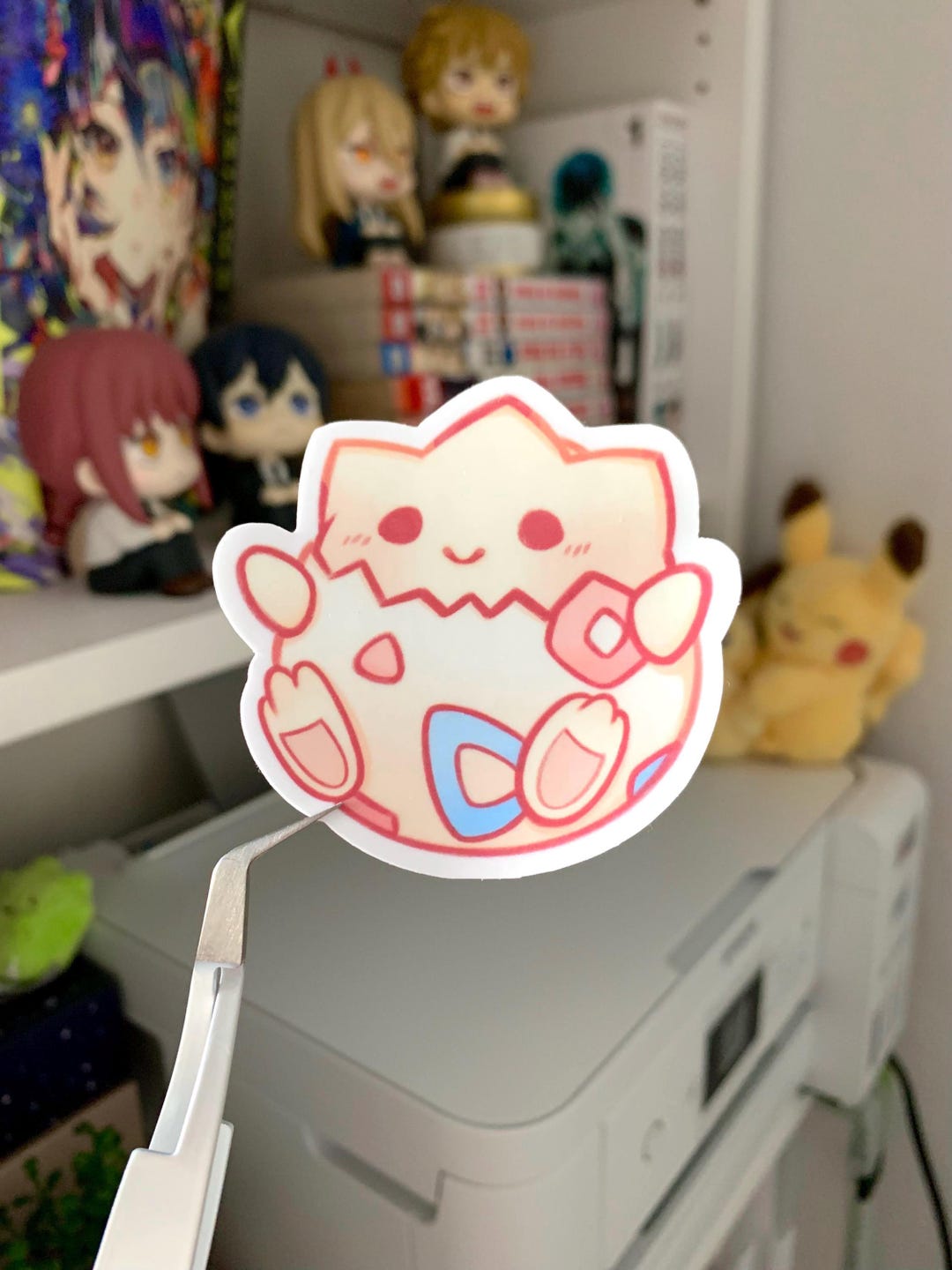 Pokemon Togepi Stickers | Die-cut Sticker for Planner, Journal ...