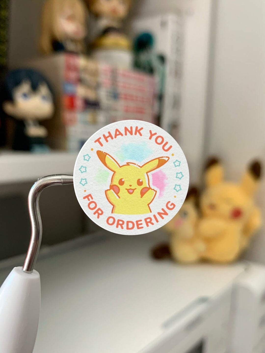 Thank You Stickers Labels for Small Business Shipping Packages Kawaii ...