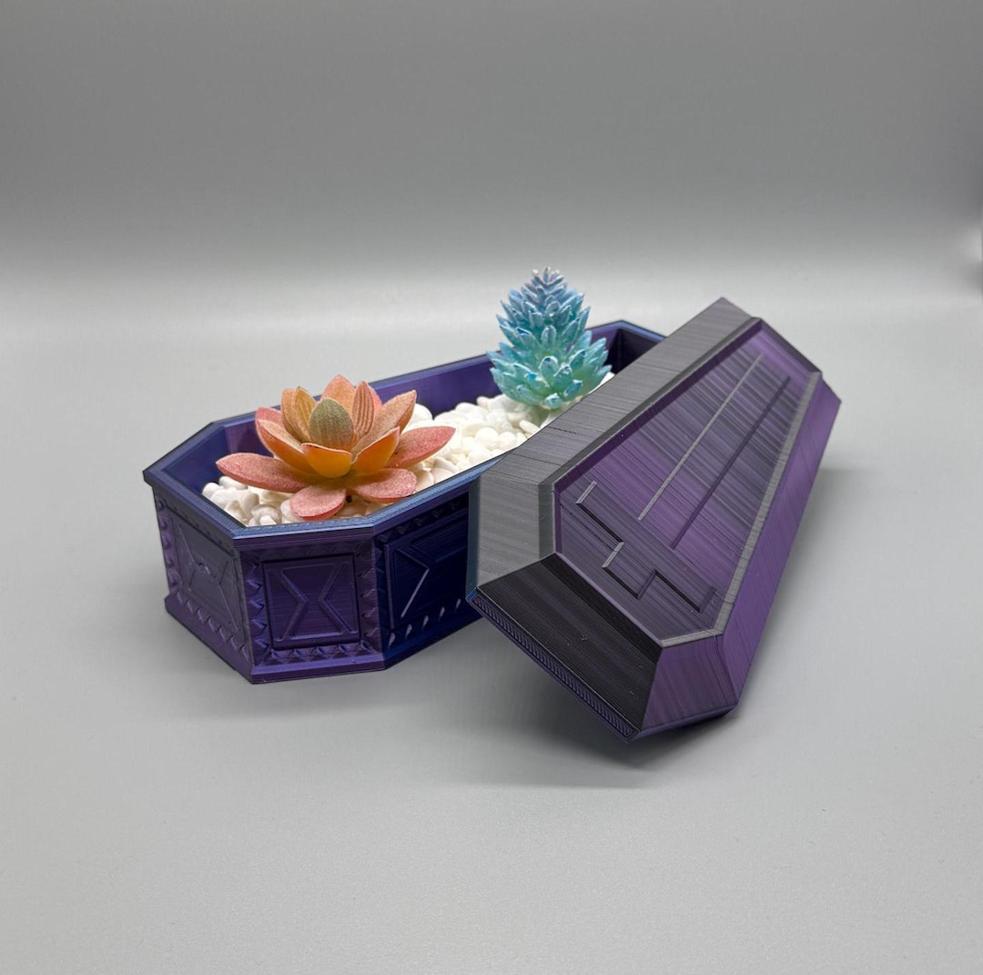 Coffin Planter || 3D Printed Coffin - Etsy