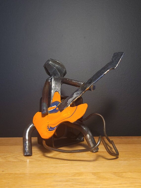 Railroad Spike Bass Player - Etsy