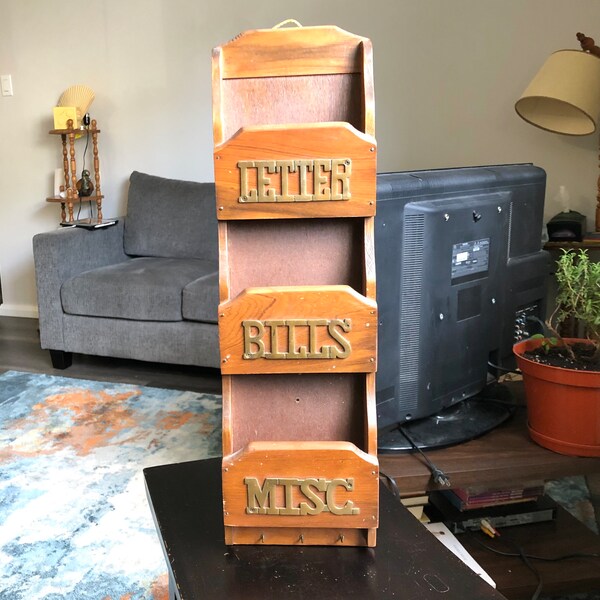 Hanging Letter Rack - Etsy