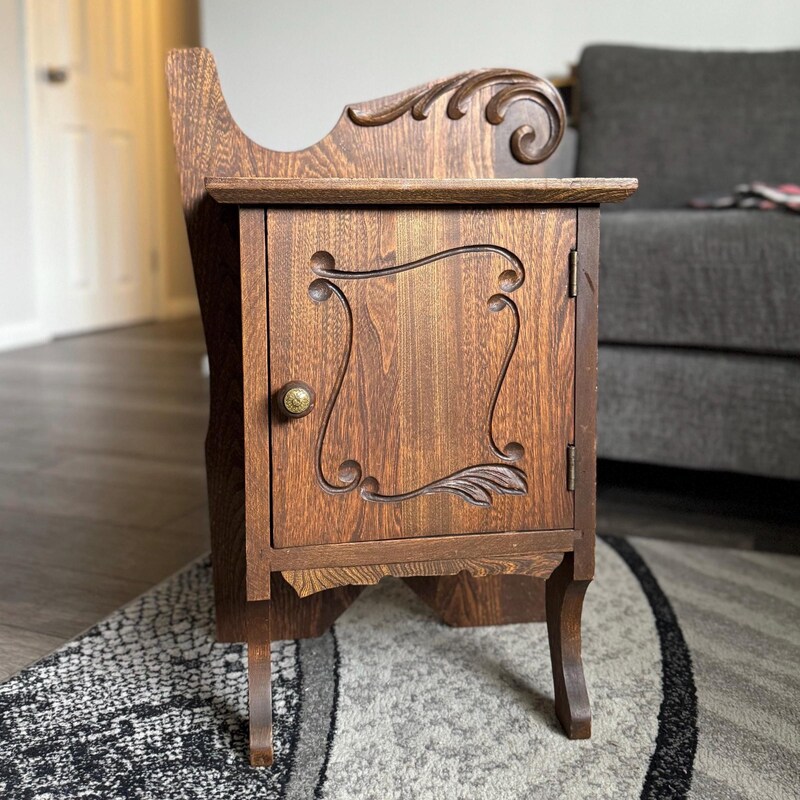 Antique Smoke Stand - Etsy