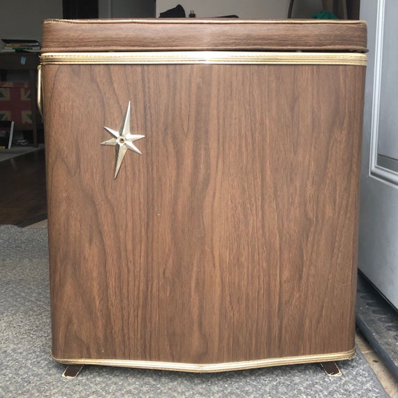 Vintage Royal Hamper Mid Century Modern Starburst Laundry - Etsy