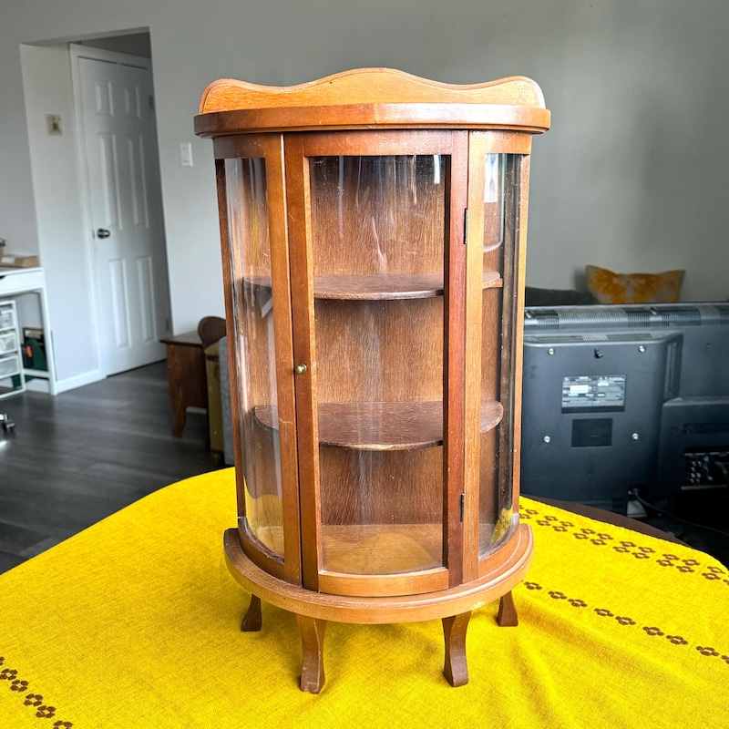 Small Curio Cabinet - Etsy
