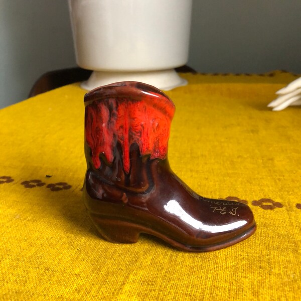 Ceramic Cowboy Boots - Etsy