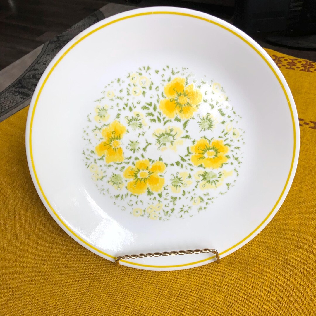 Vintage Corelle April Dinner Plate 1970s Floral Plateware Replacement ...