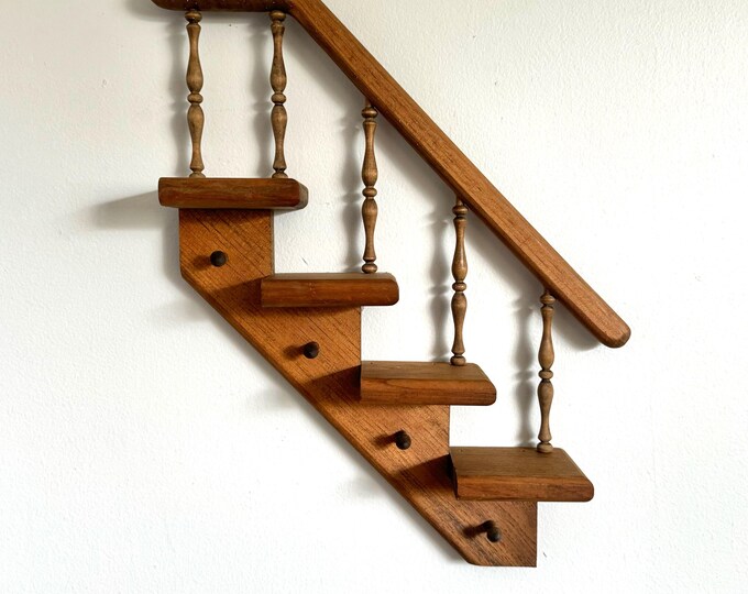 Vintage Step Shelf Knick Knack Shelf Staircase Step Shelf - Etsy