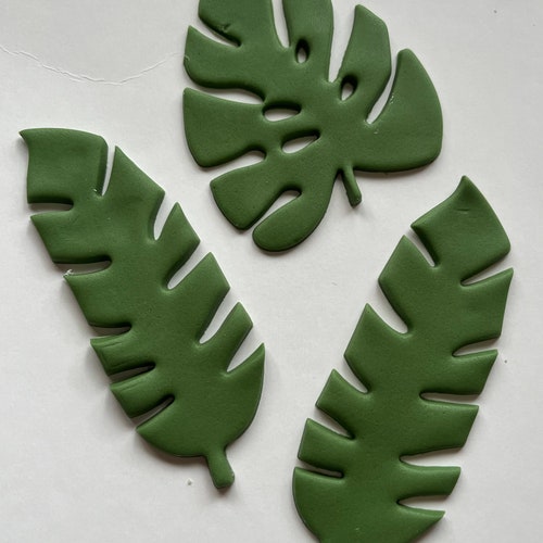 34 Mini Edible Fondant Leaf/leaves Cake Toppers - Etsy UK