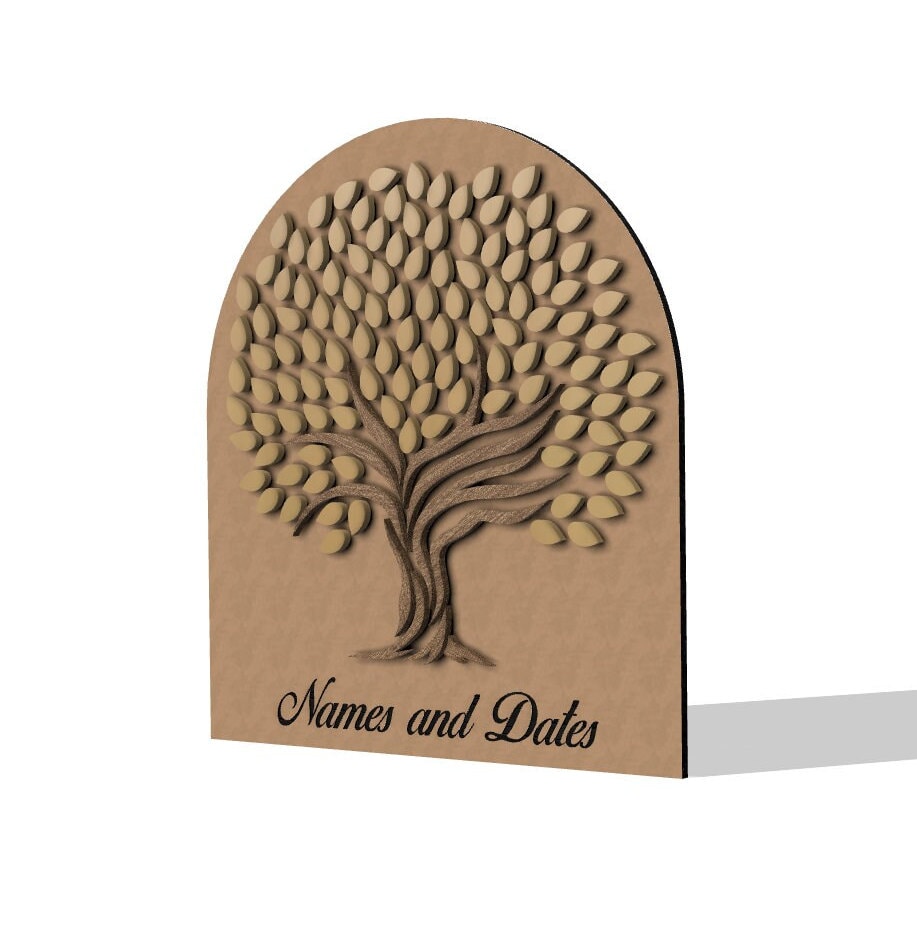 Wedding Tree Sign for Guest Wedding Decoration Guest Sign - Etsy