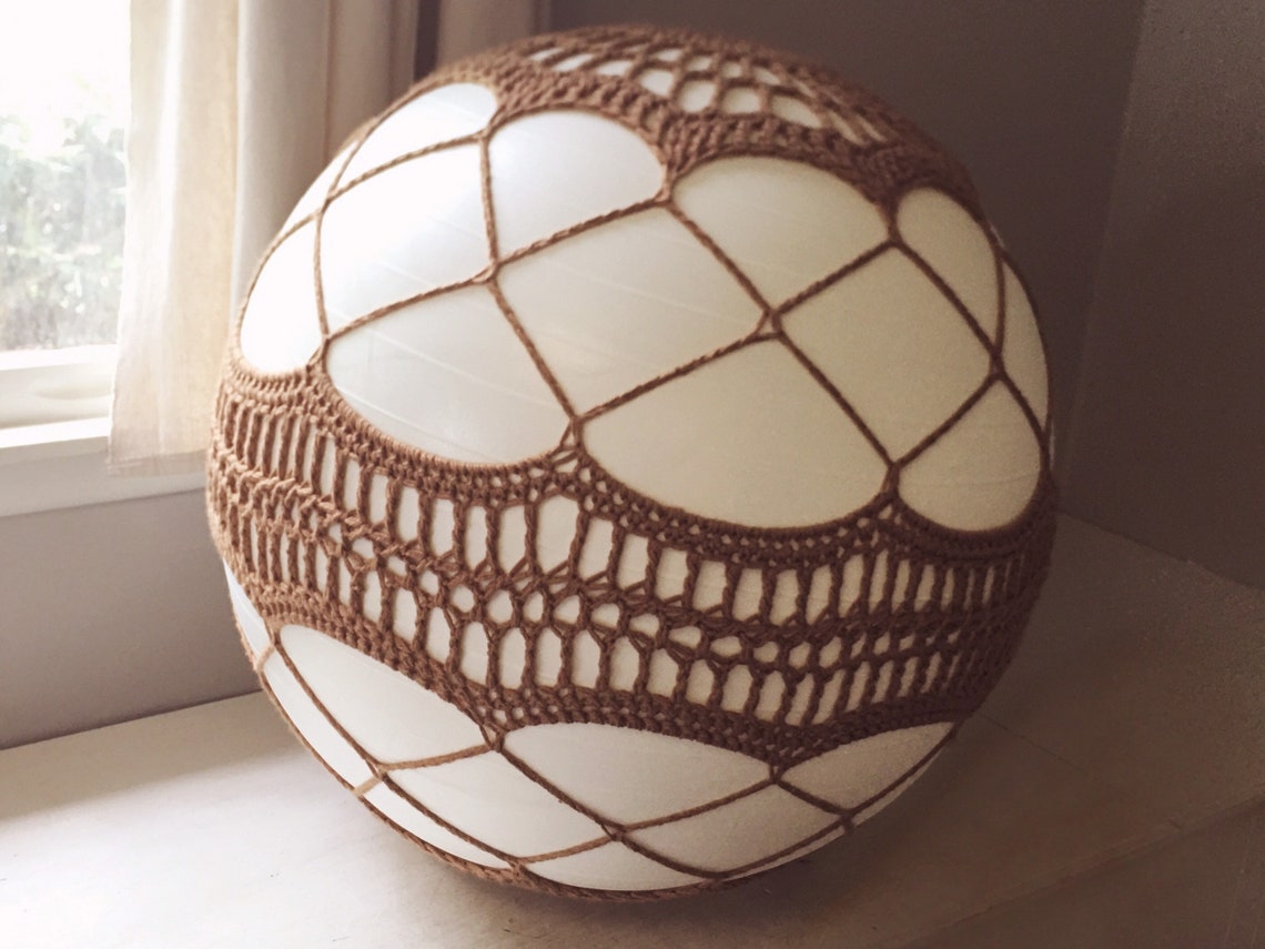 Boho Crochet Yoga Ball Cover Pattern - Etsy