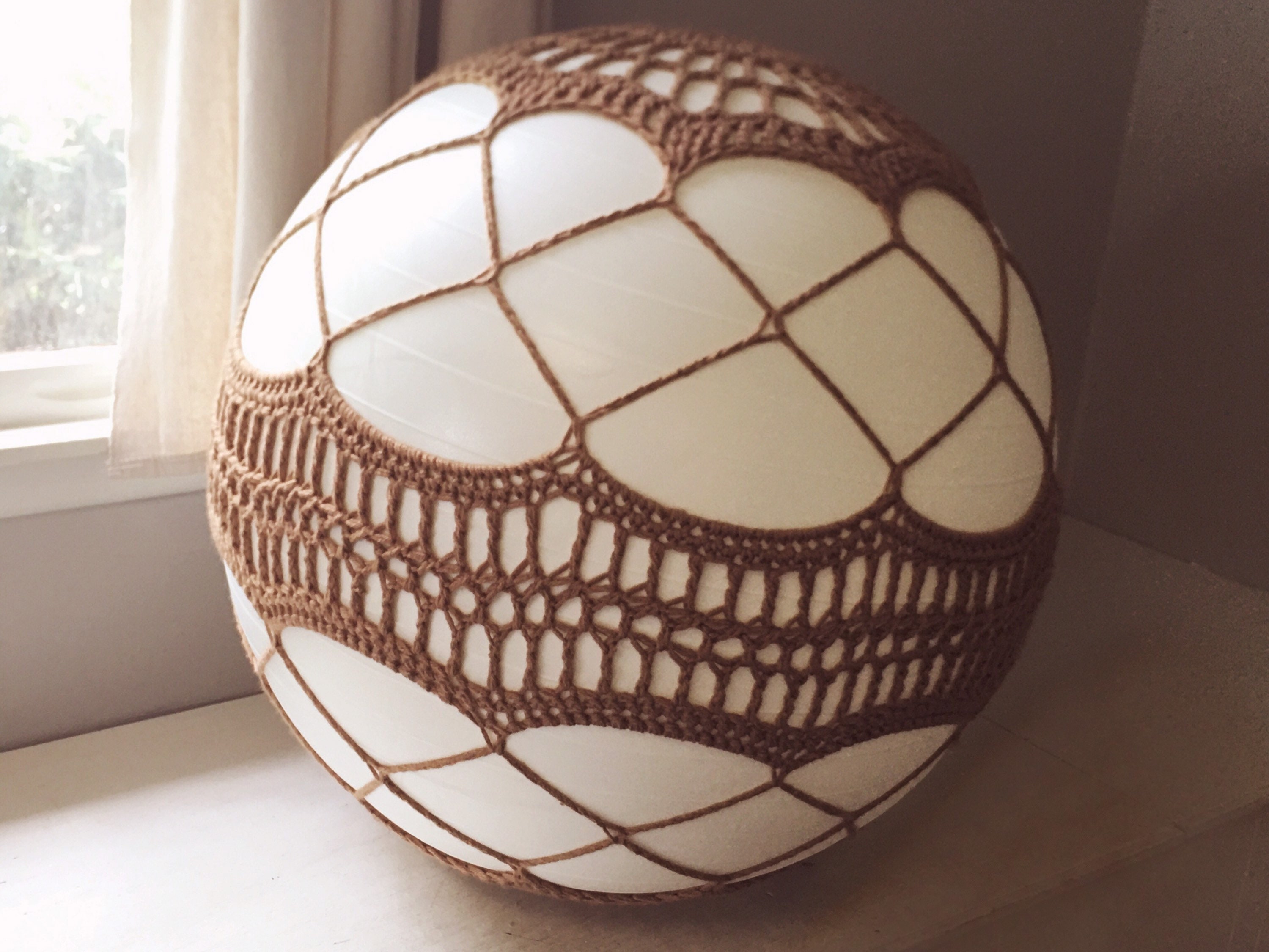 Boho Crochet Yoga Ball Cover Pattern - Etsy