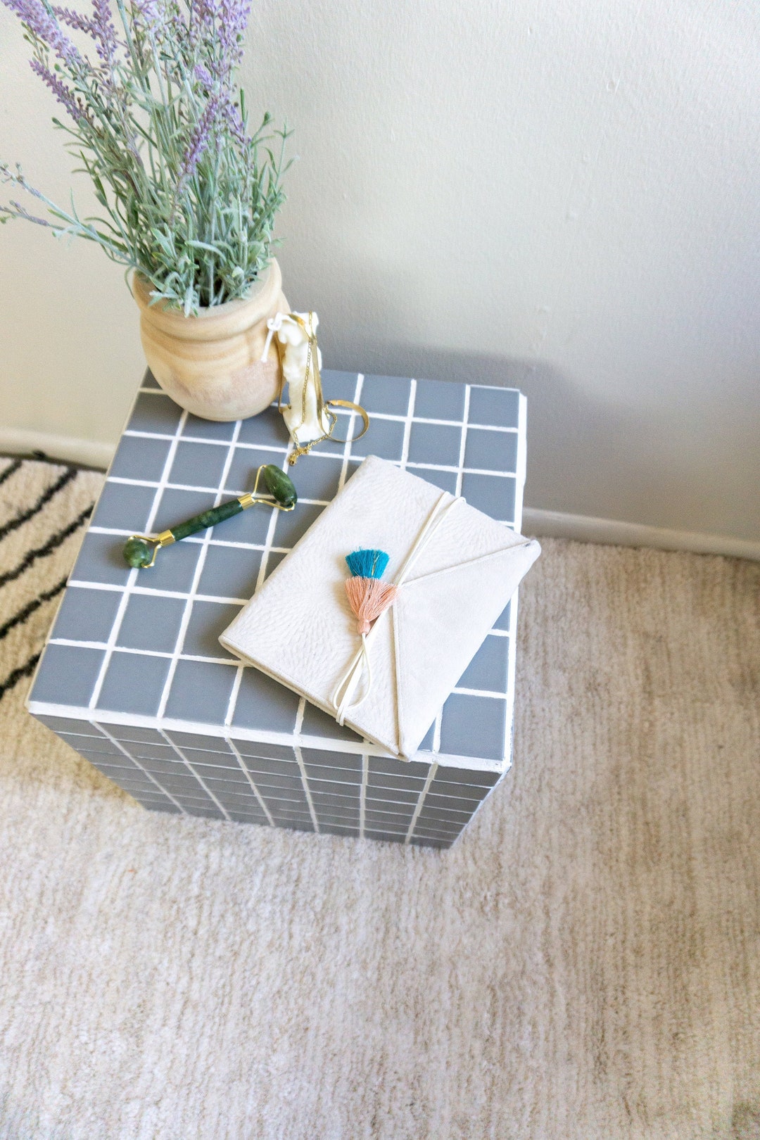 Cube Table, Tile Table, Ceramic Tile Coffee Table, Side Table ...