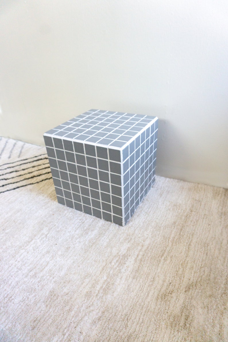 Cube Table, Tile Table, Ceramic Tile Coffee Table, Side Table ...