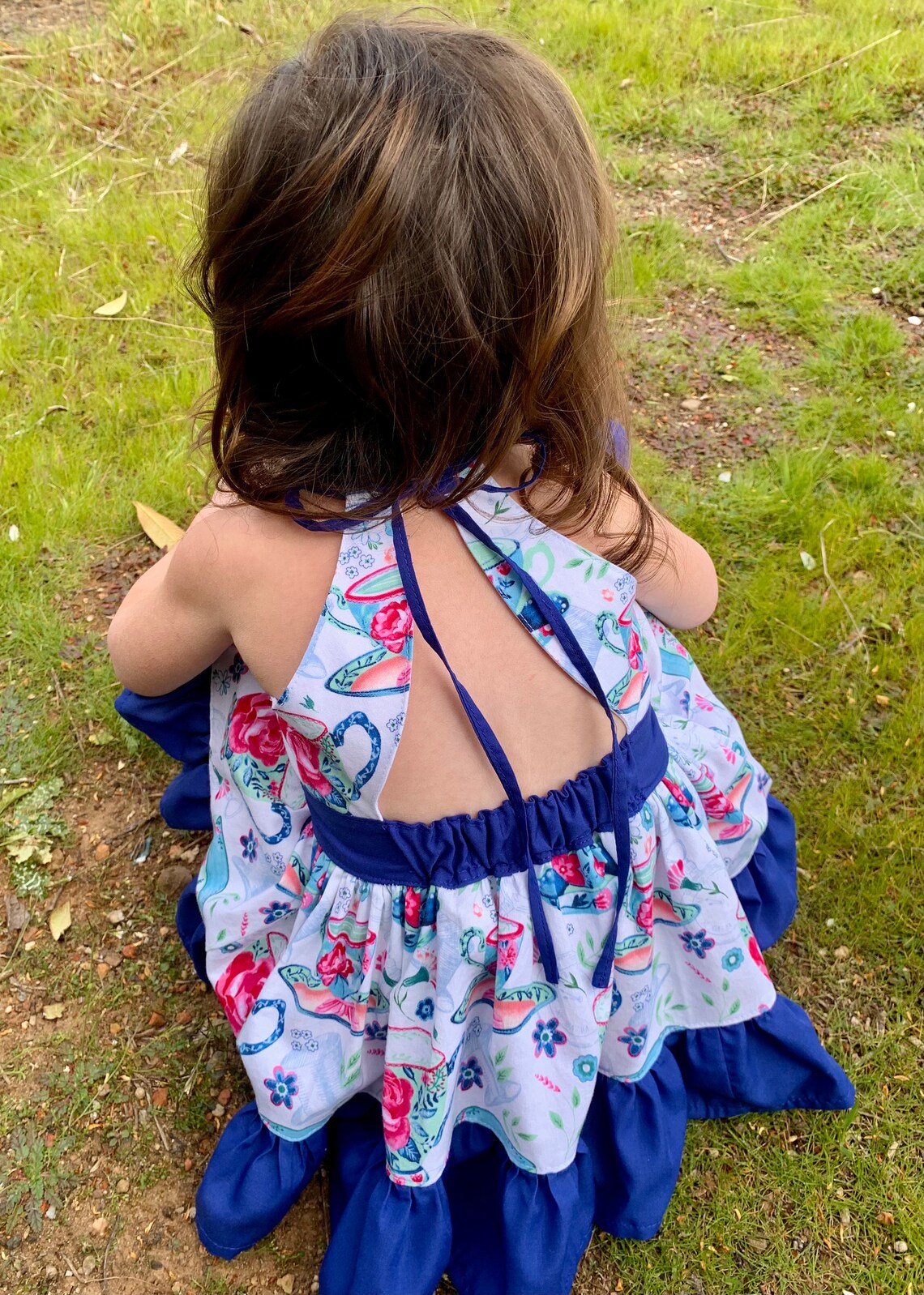 Wonderland Tea Party Outfit I Tea Cup Dress I Open Back Baby - Etsy