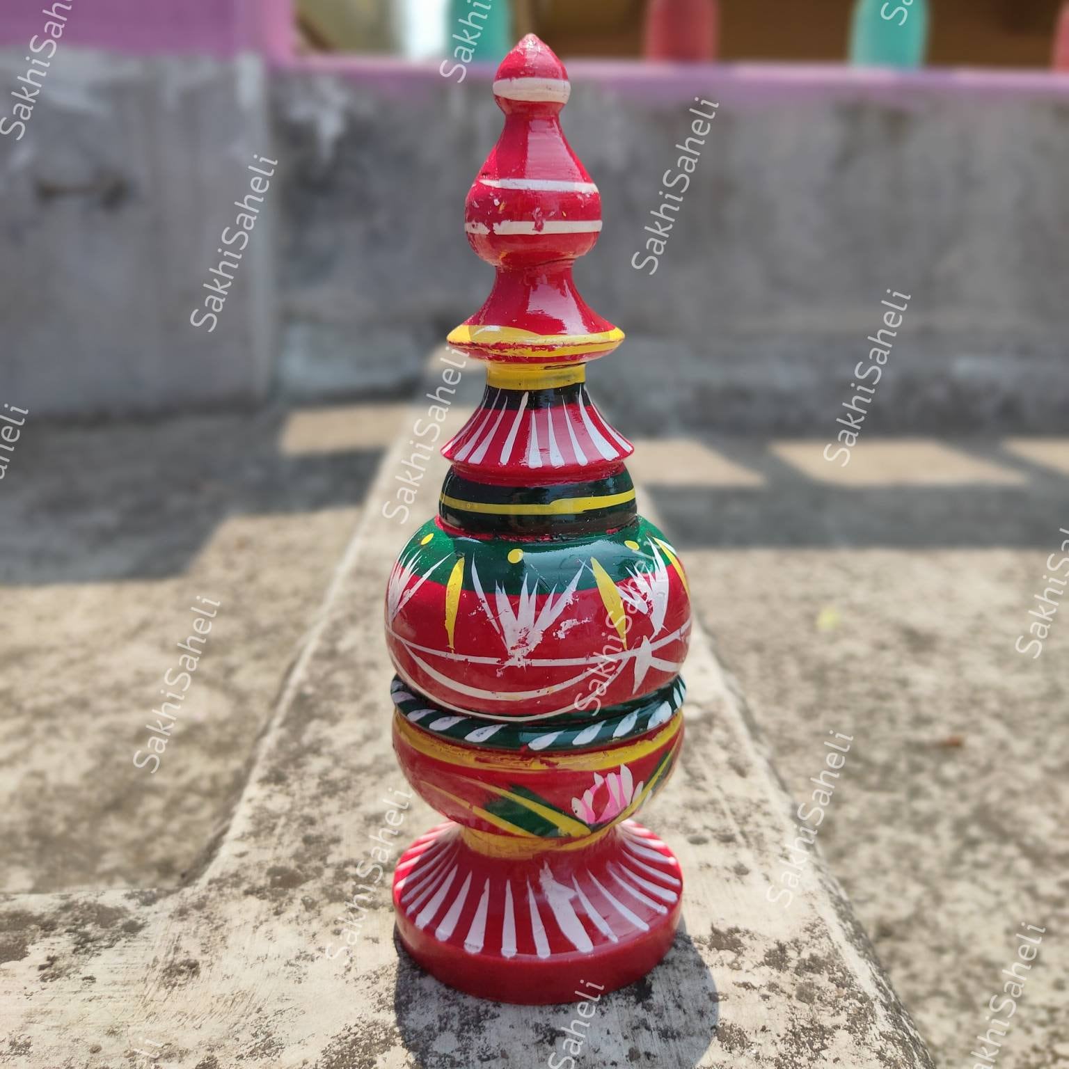 Hand Painted Gachkouto for Bengali Wedding Lokkhi Jhapi - Etsy
