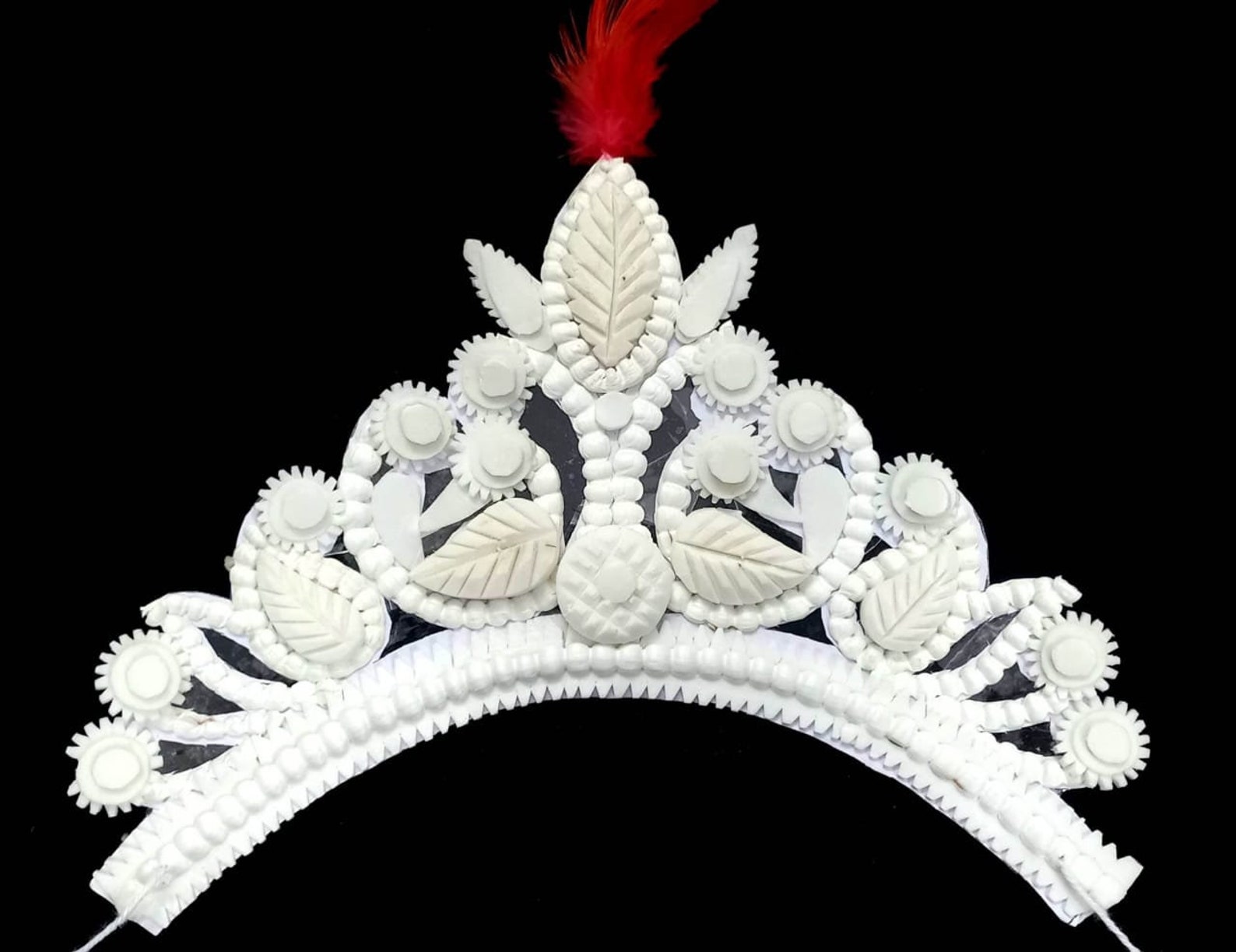 Bengali Bride Mukut: Shola Wood Indian Wedding Crown - Etsy