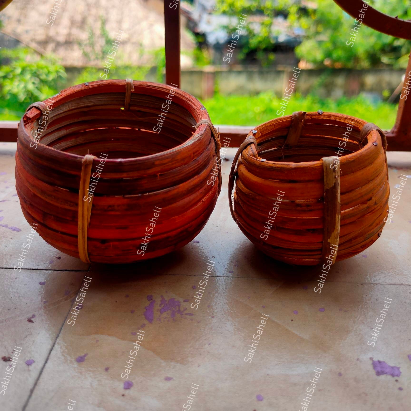 Handmade Cane Grass Pot Kunke Dhama: Bengali Wedding Rituals, Sindoor ...