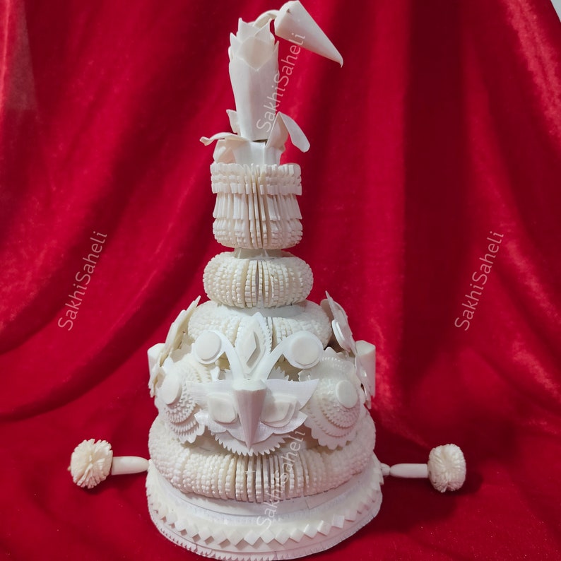 Shola Topor for Kids Headgear for Bangali Rice Ceremony Annaprashan ...