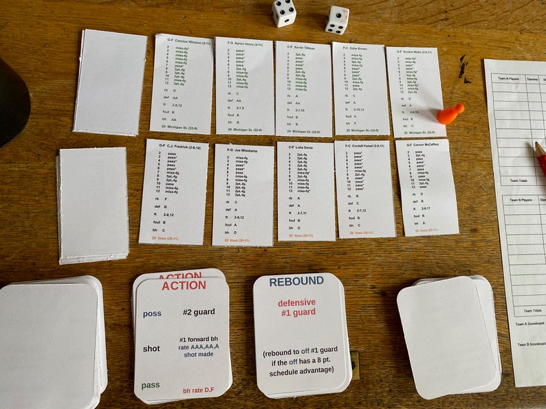 Crunch Time Game Parts - Etsy