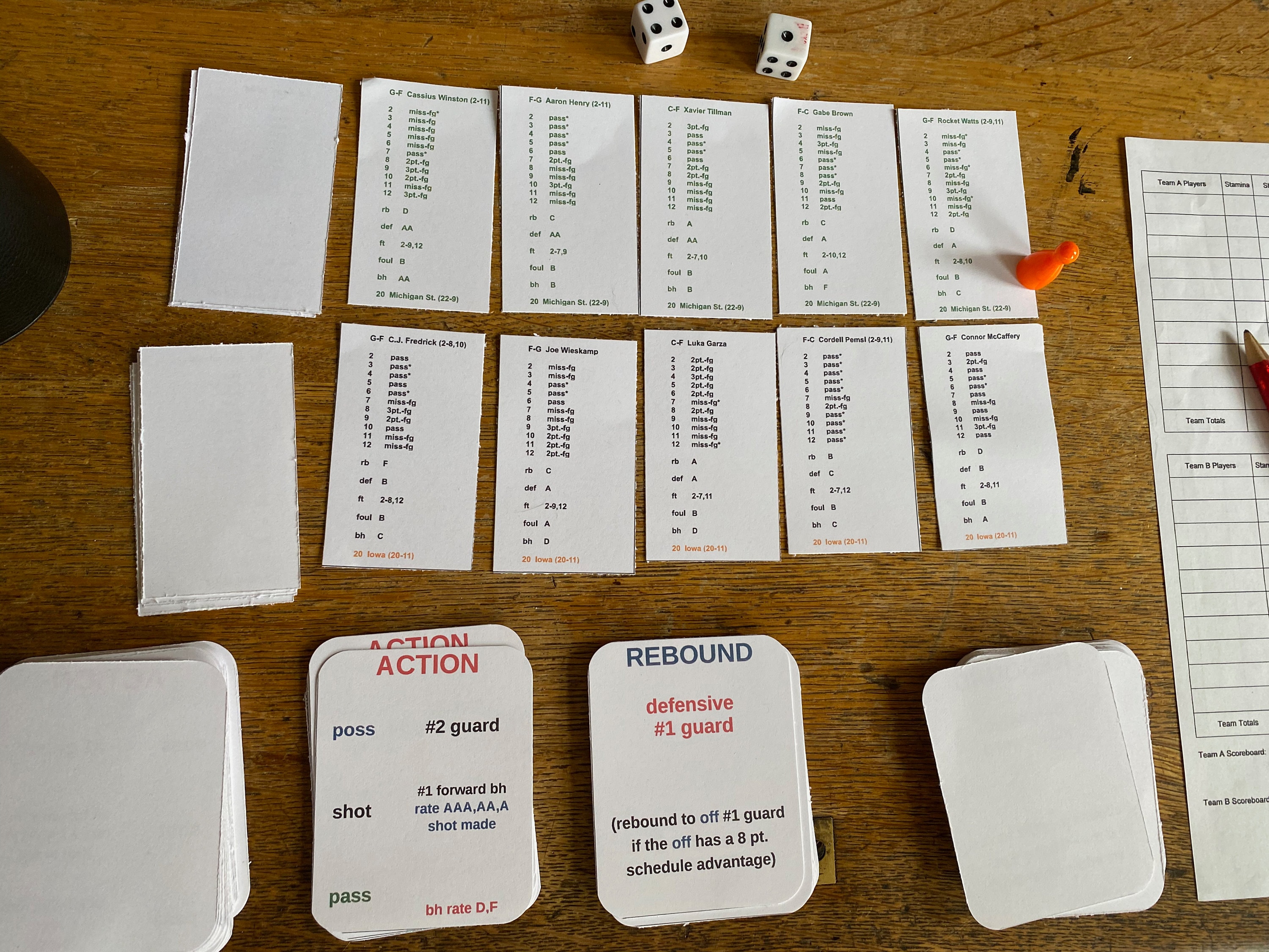 Crunch Time Game Parts - Etsy