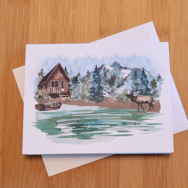 Lake Greeting Cards - Etsy