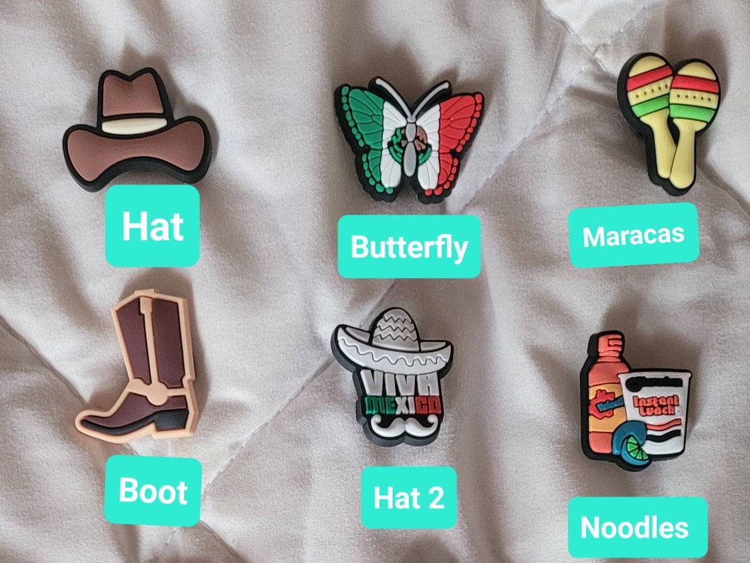 Mexican Shoe Charms Charms for Crocs Popular Charm Gifts - Etsy