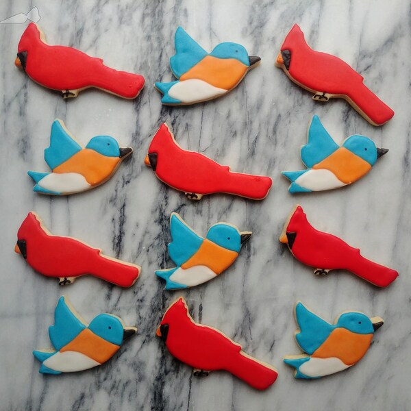 Bird Cookies - Etsy