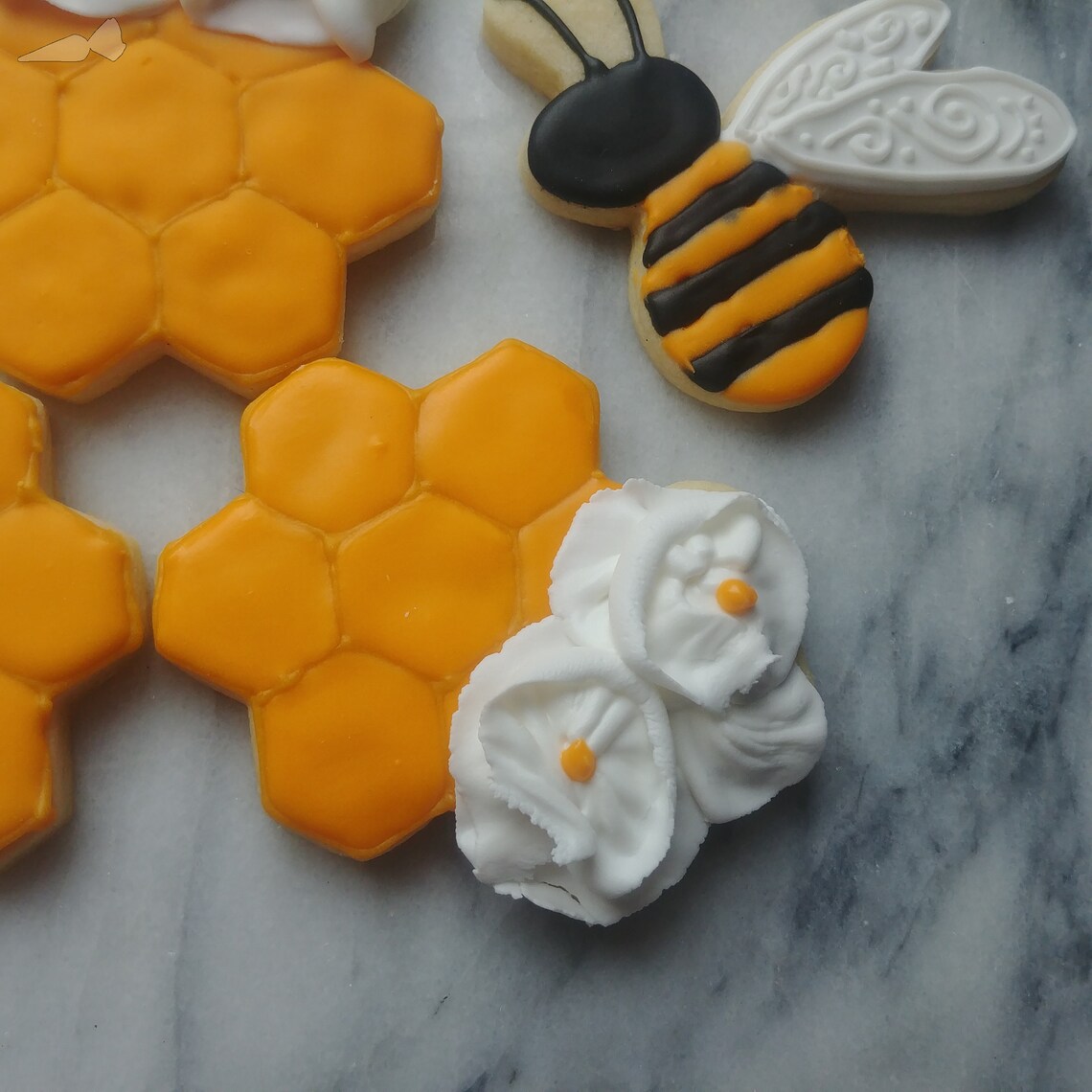 Bee Cookies - Etsy