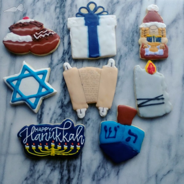 Hanukkah Cookie - Etsy